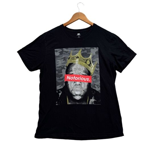 Old Navy | Shirts | Notorious Big T Shirt Black Collectibles Biggie ...